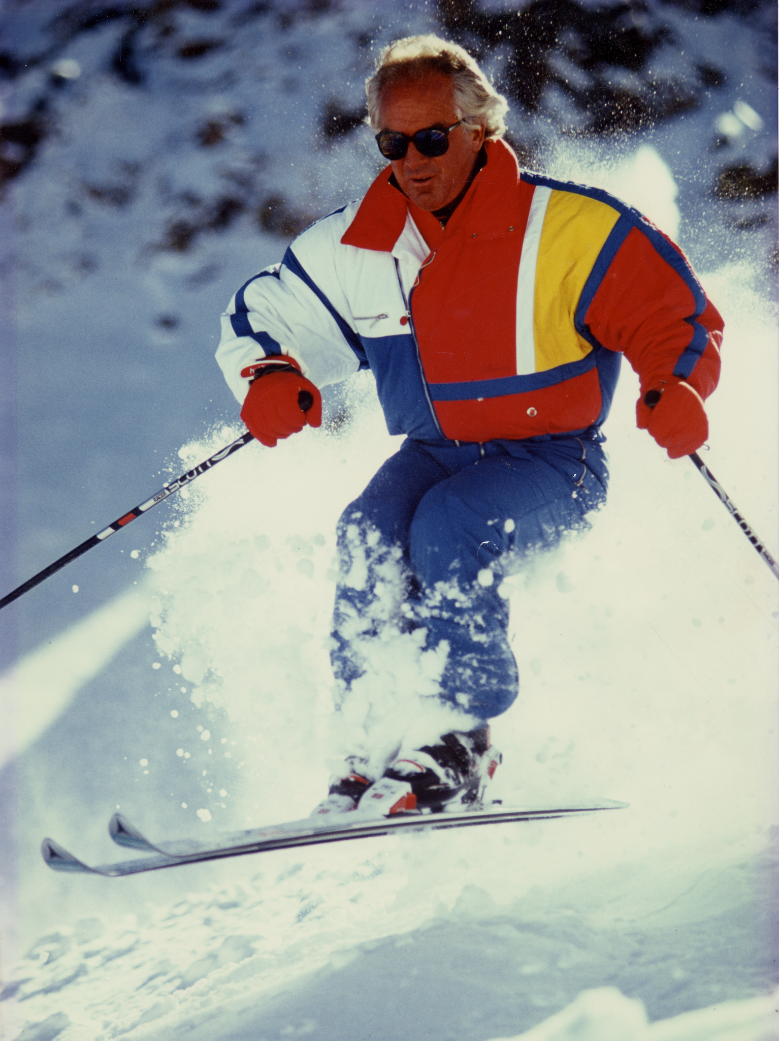 Dean Roberts at Solitude, circa mid 1980s. - Alf Engen Museum Foundation