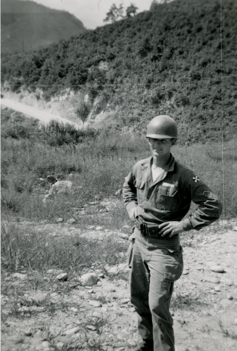Staff Sergeant Harry Baxter, Korea, 1952. - Alf Engen Museum Foundation