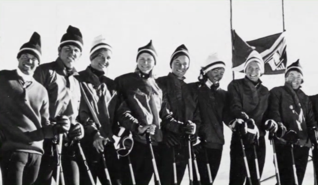 Karen Budge-Eaton, a team photo of the 1969-1970 U.S. Ski Team - Alf ...