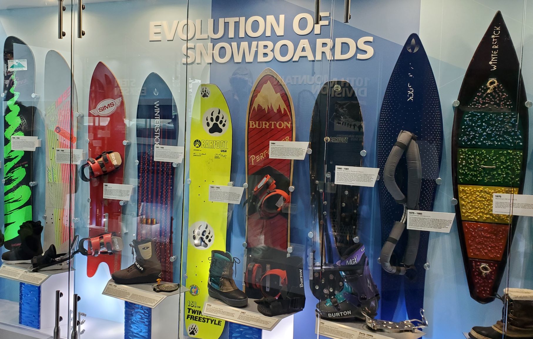 Evolution of Snowboards - Alf Engen Museum Foundation