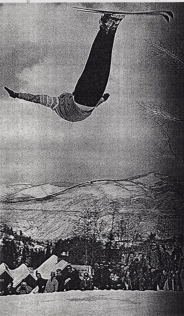 Stein Eriksen's Iconic Forward Somersault, 1950. - Alf Engen Museum ...